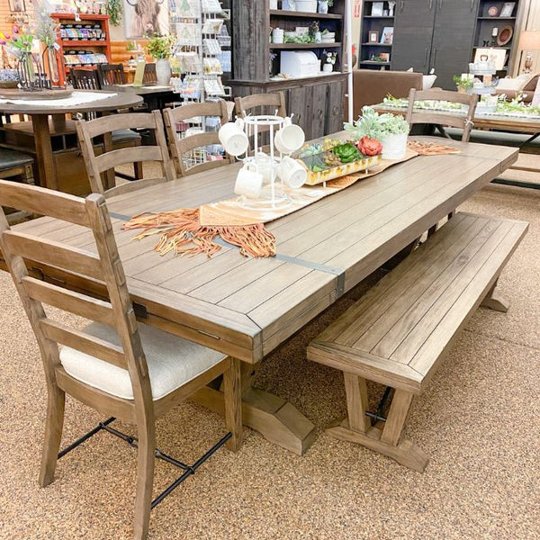 Yellowstone Dining Table – Rustic Ranch Furniture and Decor