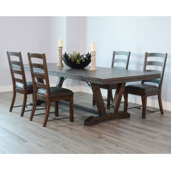Homestead Extension Dining Table - Calgary – Rustic Ranch Furniture and ...