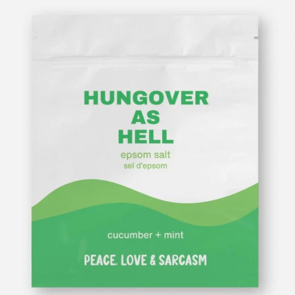 Hungover As Hell Epsom Salts – Rustic Ranch Furniture and Decor