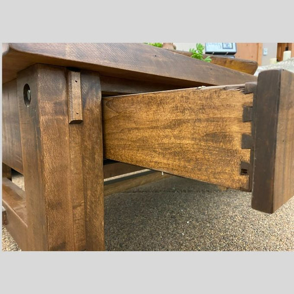 Timber End Table – Rustic Ranch Furniture and Decor