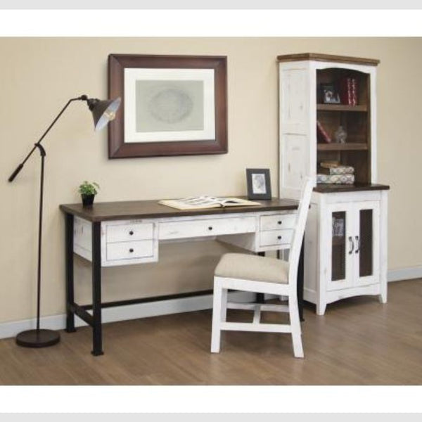 Pueblo White Universal Pier – Rustic Ranch Furniture and Decor